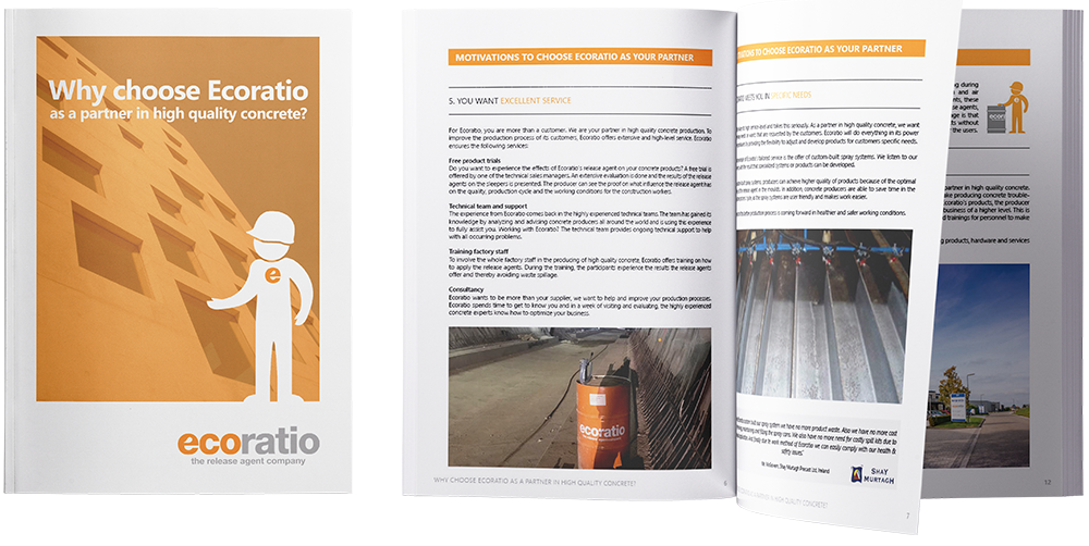 Ecoratio's concrete release agent